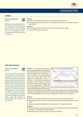 The Henley Group's Market Outlook (August 2013) | PDF