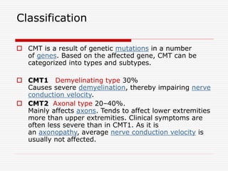 The hereditary motor sensory neuropathies | PPT