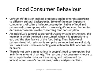 The heritage food habits and consumers behaviour in Malaysia | PPT