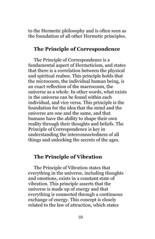 The Hermetic Code - Uncovering the Secrets of the Ages | PDF ...