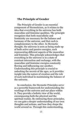 The Hermetic Code - Uncovering the Secrets of the Ages | PDF ...