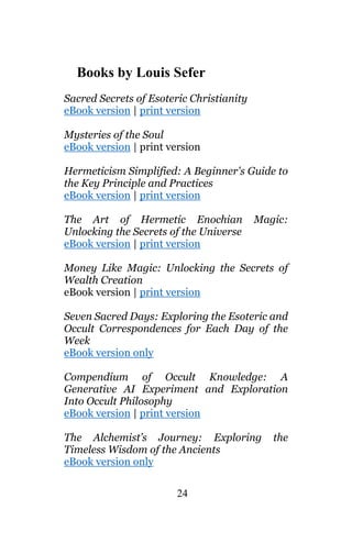 The Hermetic Code - Uncovering the Secrets of the Ages | PDF ...