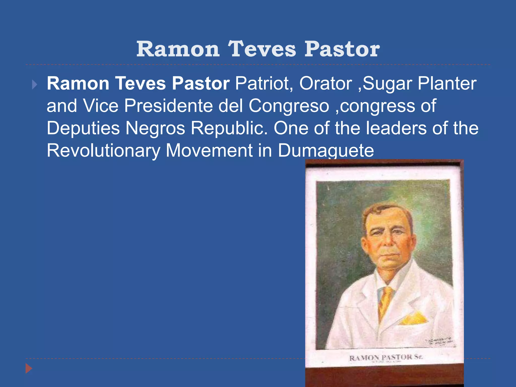 The Heroes of Negros Oriental During the Spanish Era | PPTX