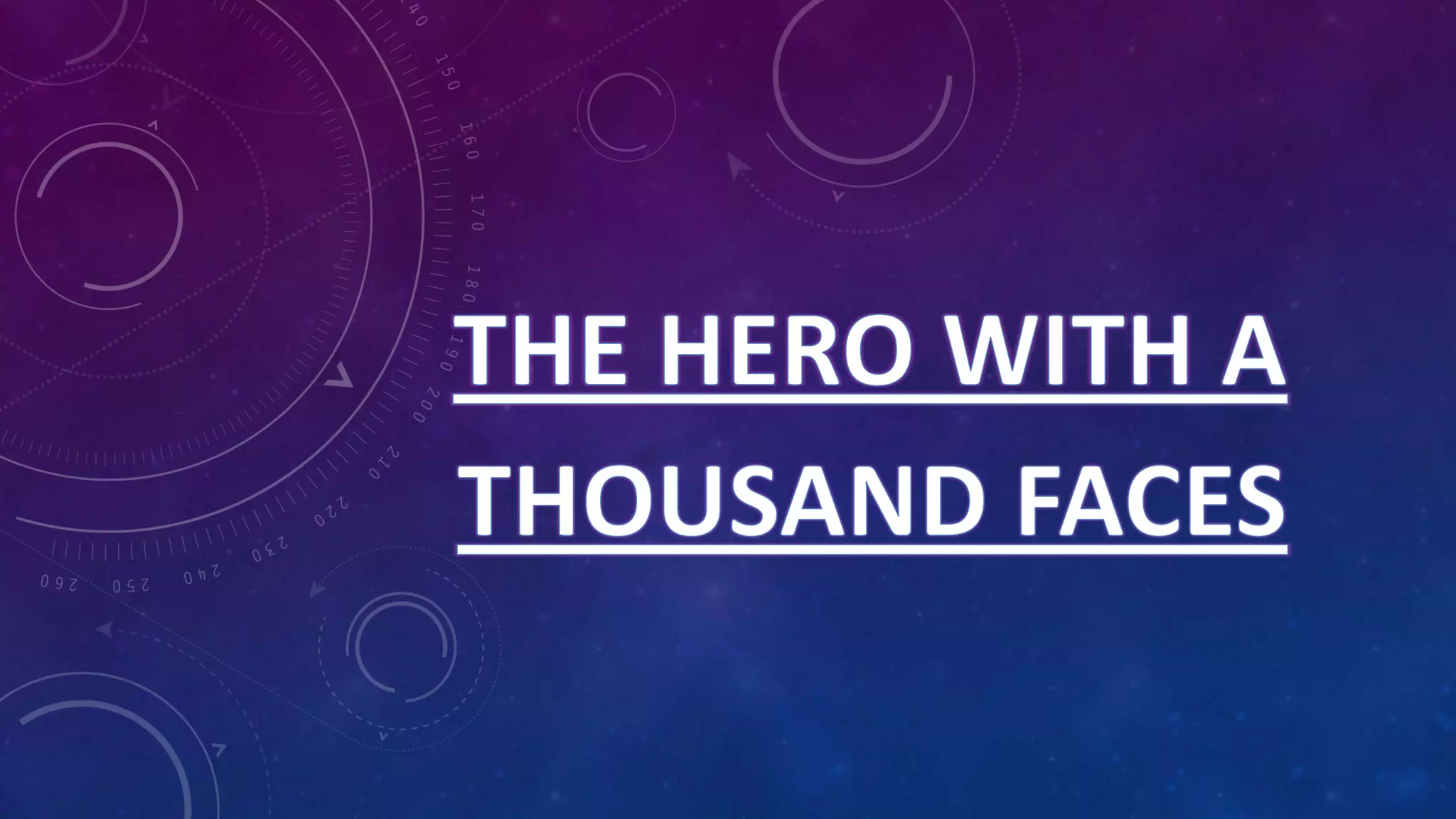 The hero with a thousand faces, By Finn! | PPT