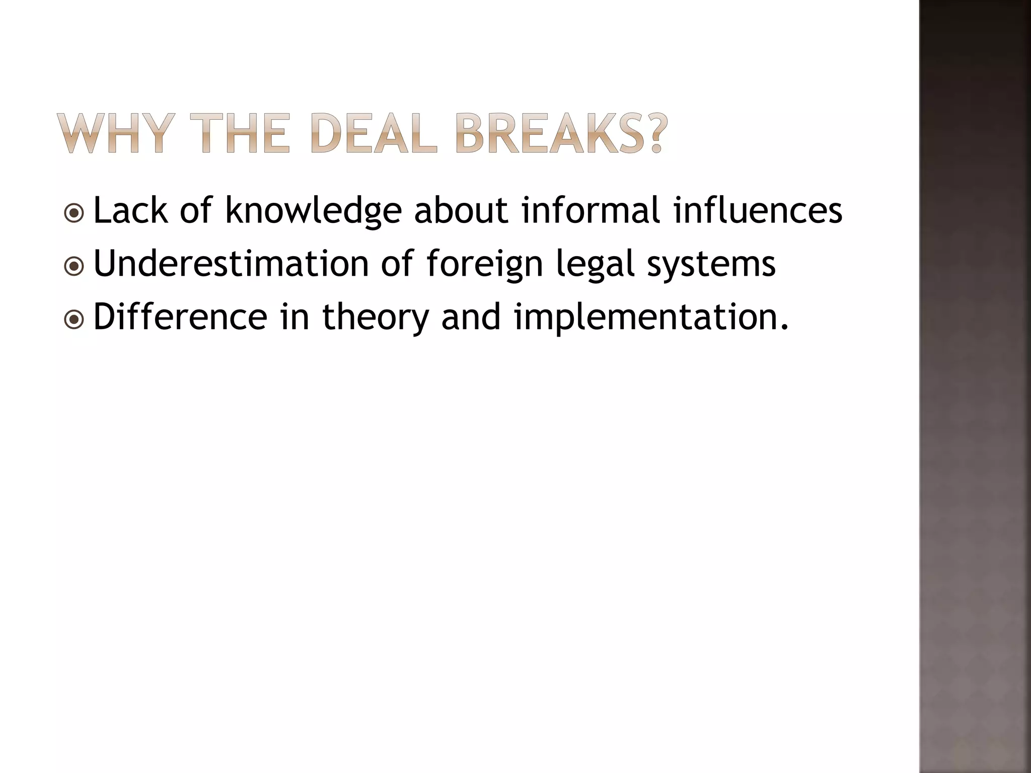 The hidden challenge of cross border negotiation | PPT