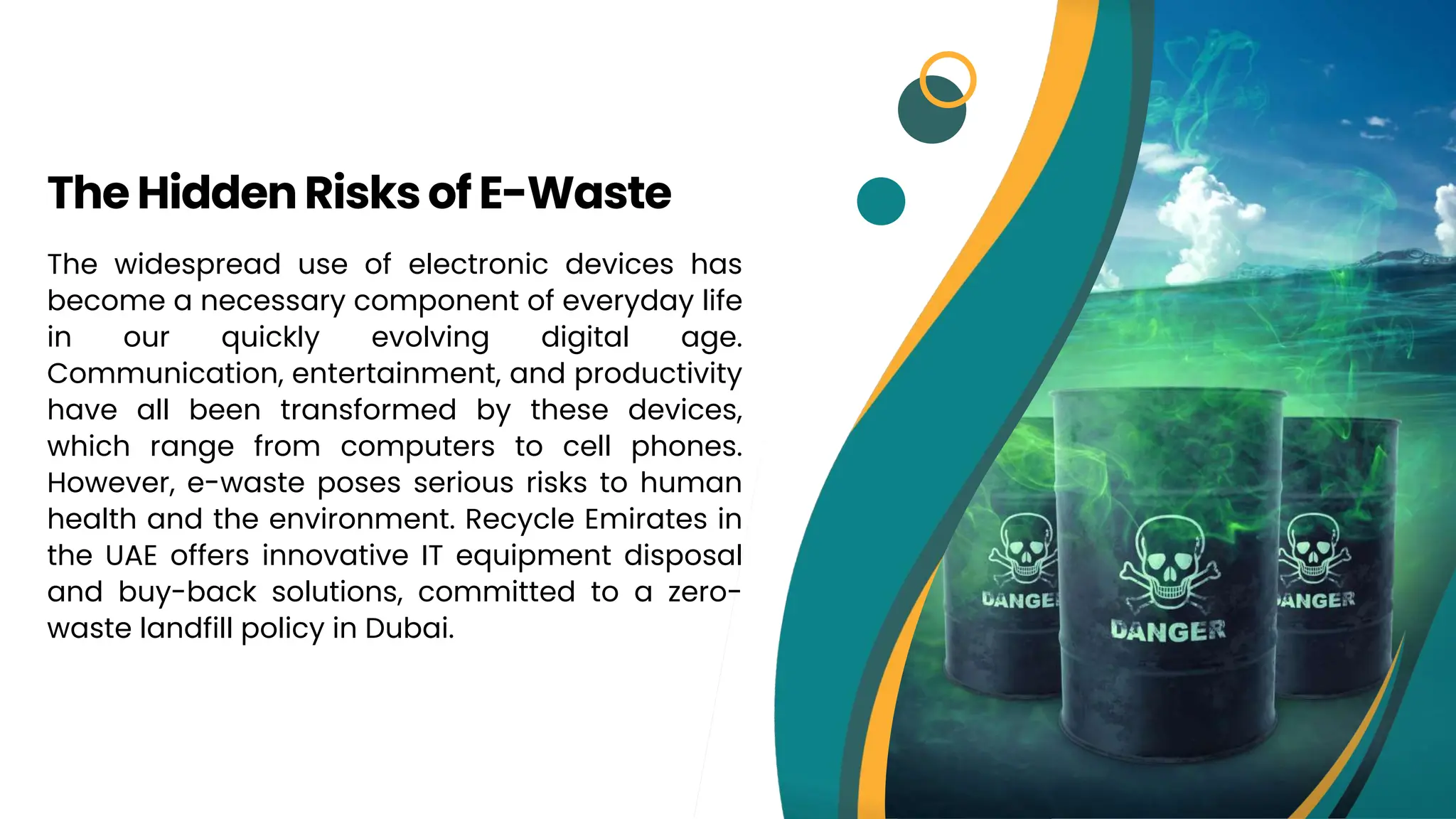 The Hidden Dangers of E-Waste Understanding, Impact, and Sustainable ...