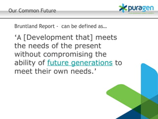 Our Common Future | PPT