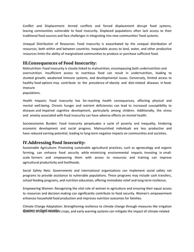 The Hidden Epidemic Unveiling the Realities of Food Insecurity.ppt