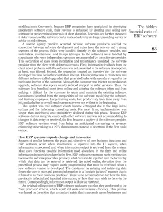 The Hidden Financial Costs Of Erp Software | PDF