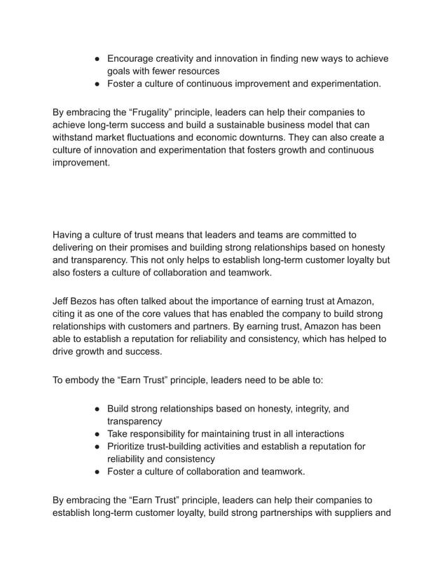 The Hidden Power of Amazon Leadership Principles Learn to Lead Like ...