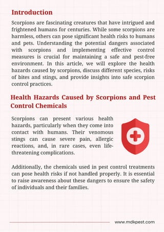 The Hidden Scorpions | PDF