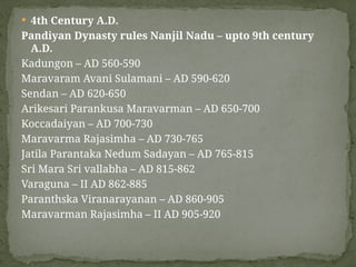 THE HIDDEN TREASURES OF NANJIL NADU BY ANANDHU.pptx