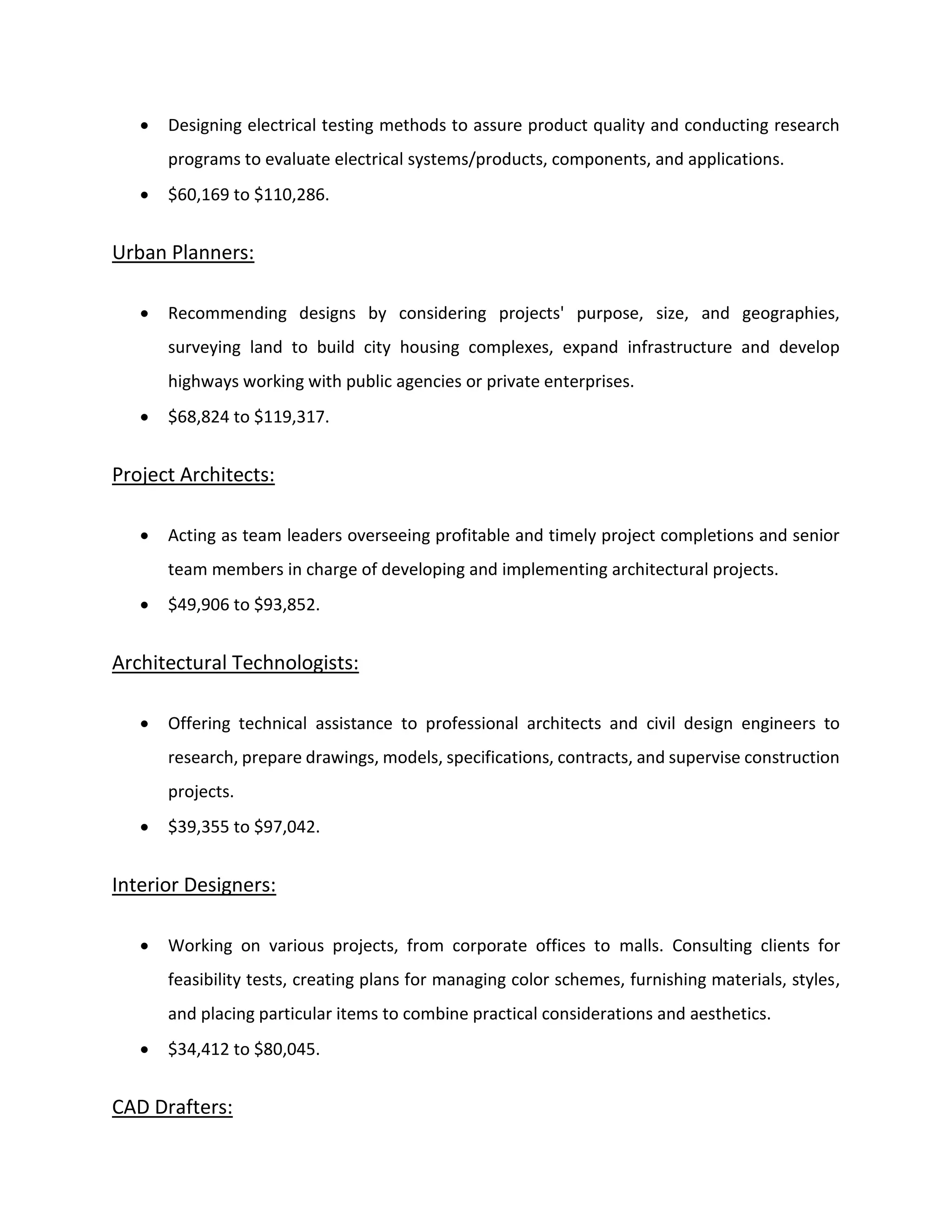 The Highest-Paying AutoCAD Careers & Job Roles | PDF