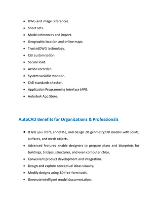 The Highest-Paying AutoCAD Careers & Job Roles | PDF