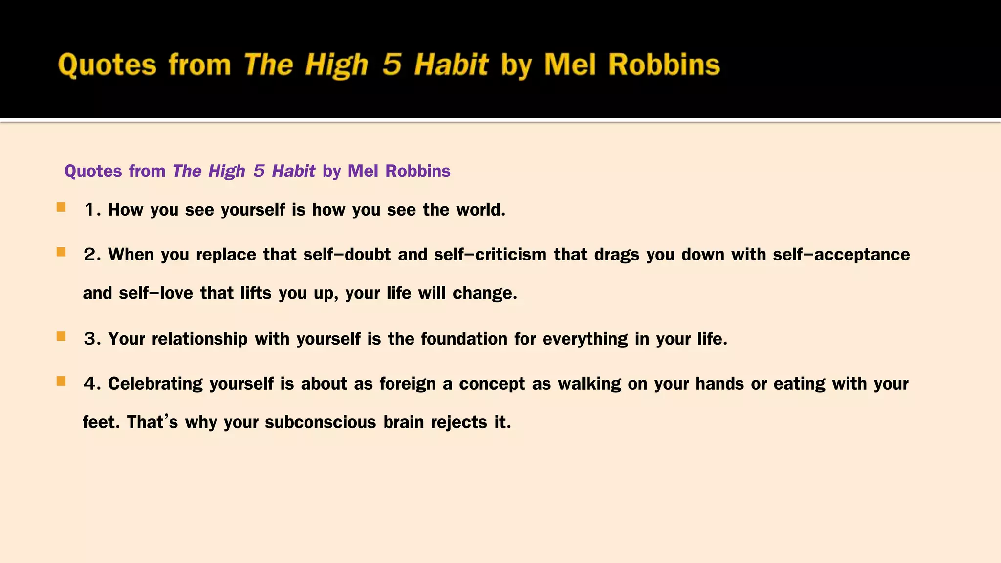 The High Five Habit ขอมือเธอหน่อย.pptx