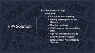 The High Payoff Activities Solution | PPTX