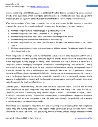 The High Price Of Faking Your Pci Compliance Status | PDF