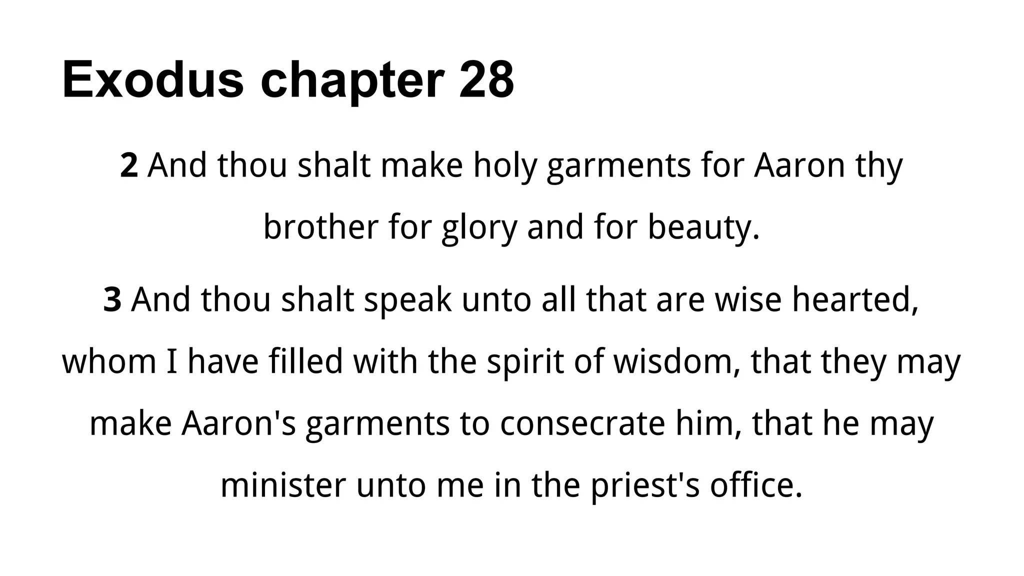 The Hight Priest Breastplate and Stones Meaning | PDF
