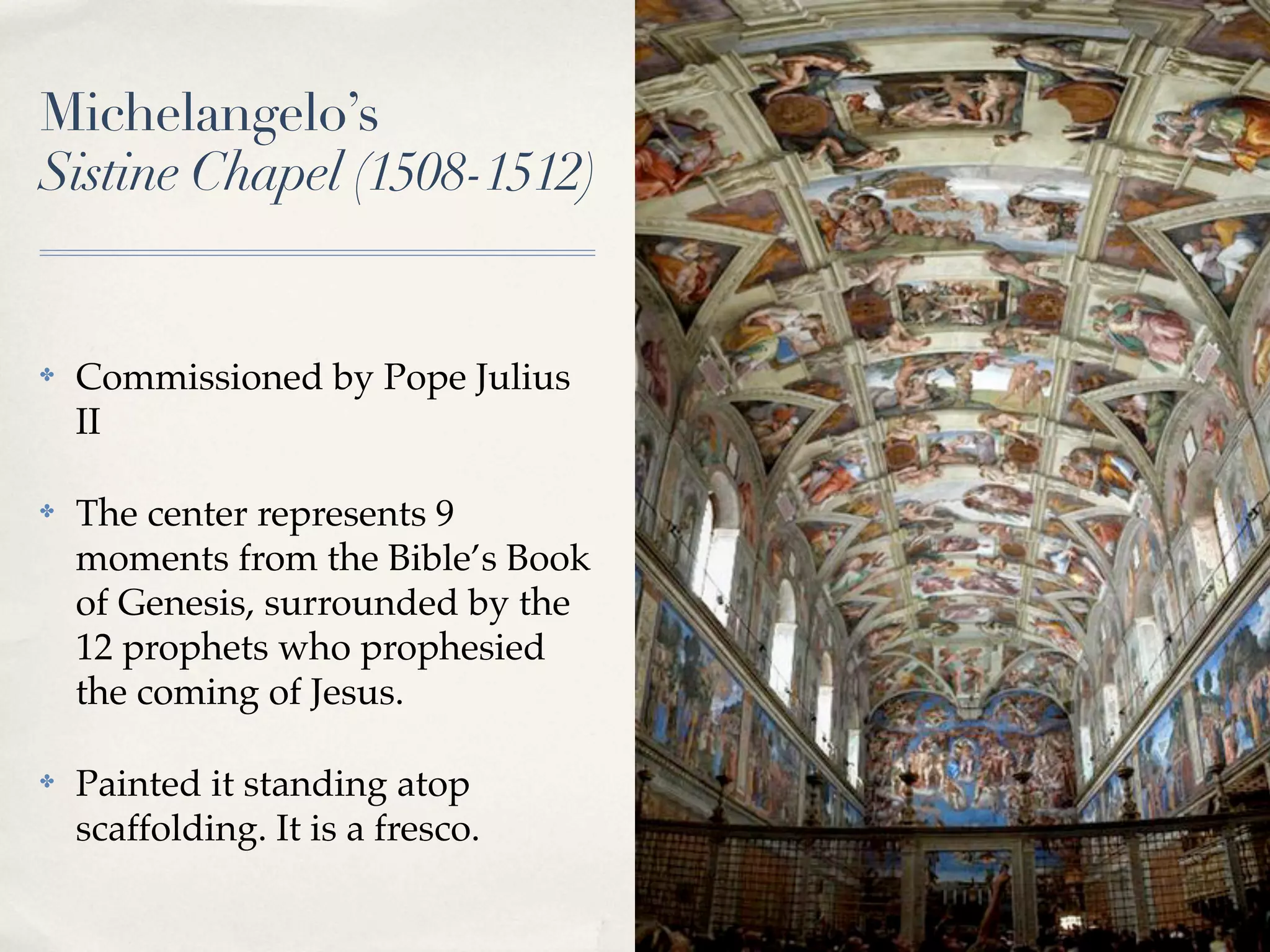 The Italian High Renaissance | KEY