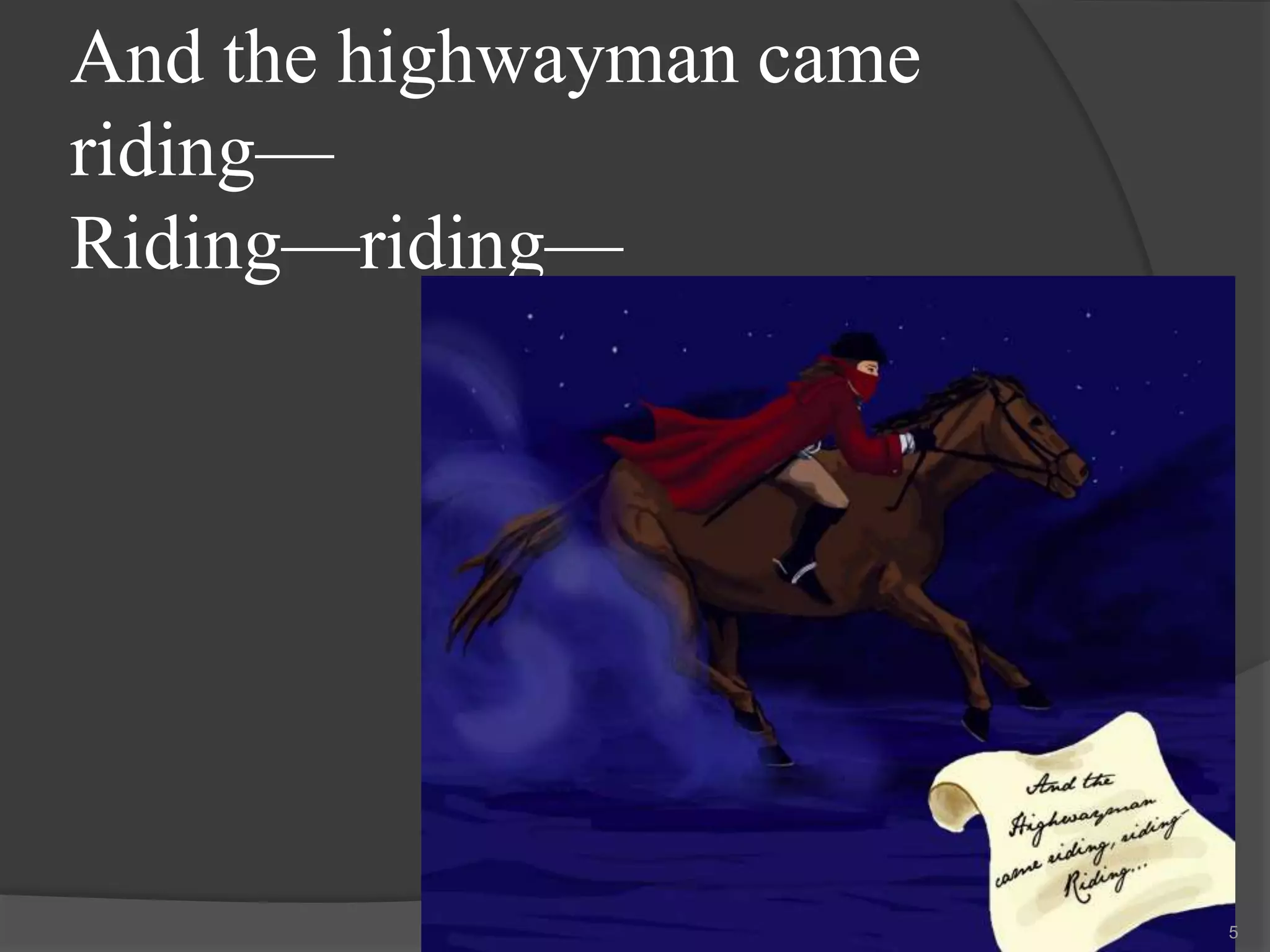 The Highway Man part 1 ppt (1).pptx | Free Download