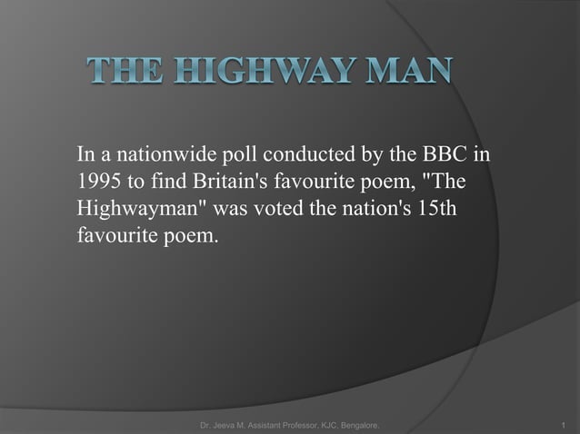 The Highway Man part 1 ppt (1).pptx