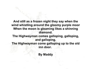 The Highwayman Ppt For Blog | PPT | Western | Genres