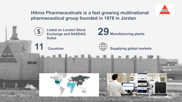 The Hikma Story | PPTX | Business | Business and Finance
