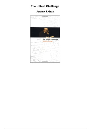 The hilbert challenge pdf | PDF