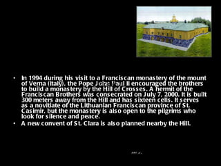 The Hill of Crosses | PPS