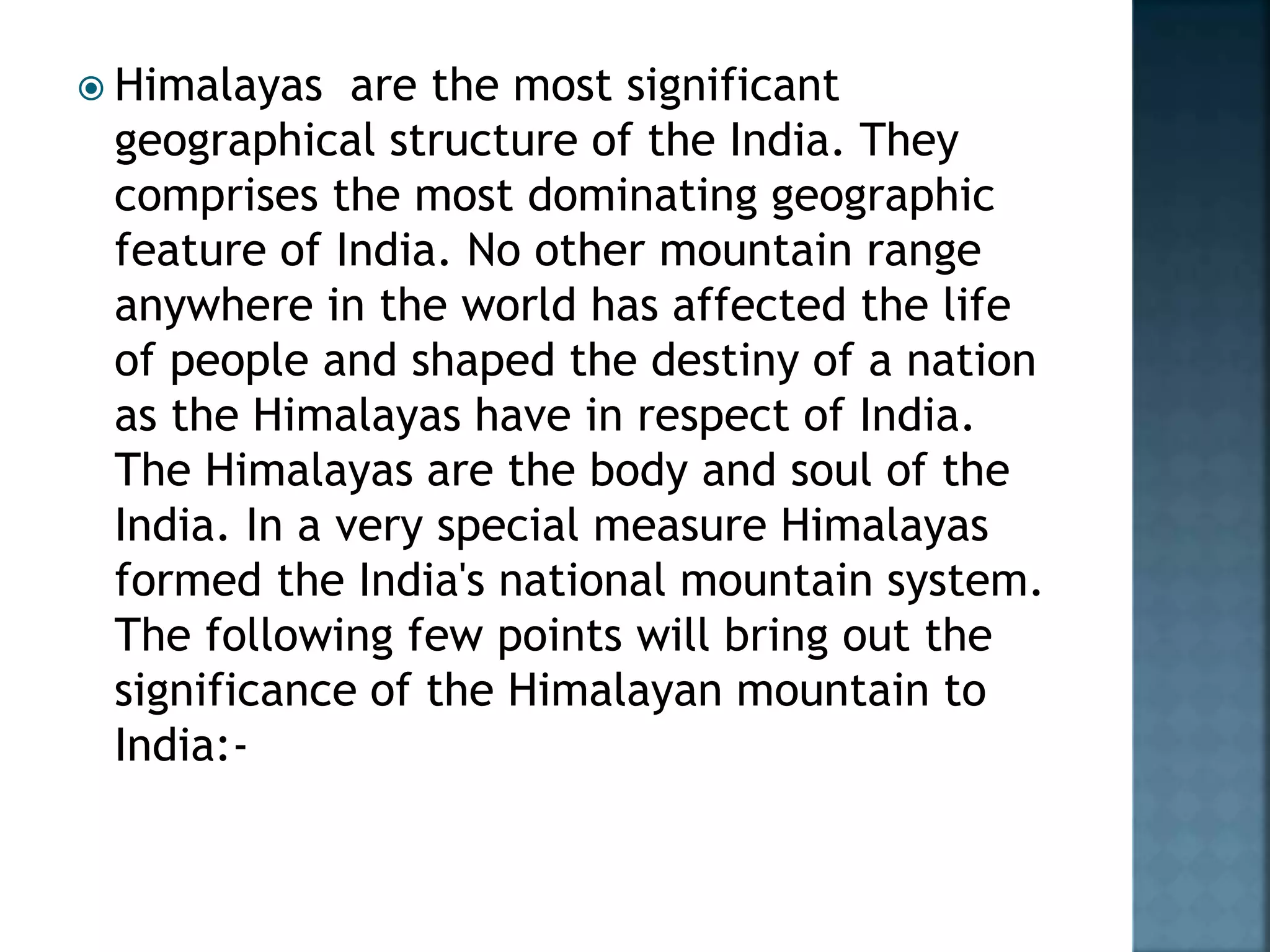 The himalayas | PPTX