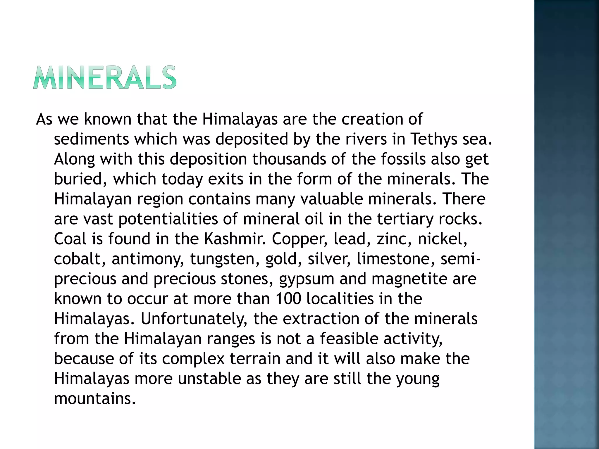 The himalayas | PPTX