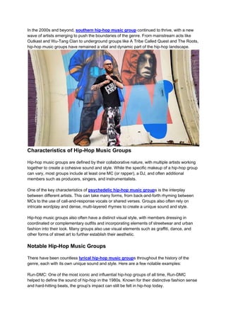 The Hip -Hop Music Group Scene - A Comprehensive Guide.pdf