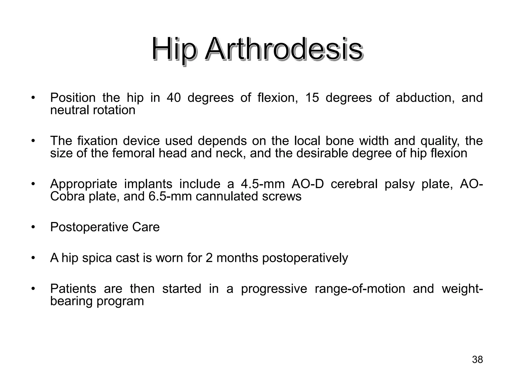 The hip in cerebral palsy part 2 of 2 | PDF