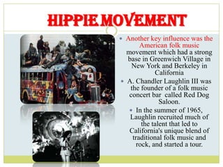 The Hippie Movement | PPTX
