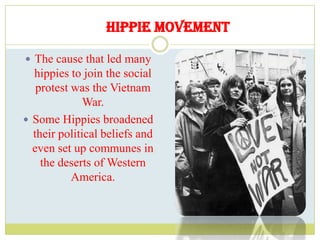 The Hippie Movement | PPTX