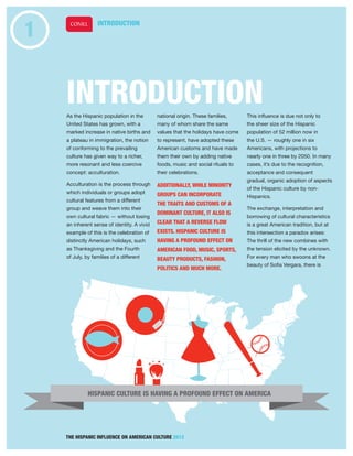 The HIspanic Influence in the USA | PDF