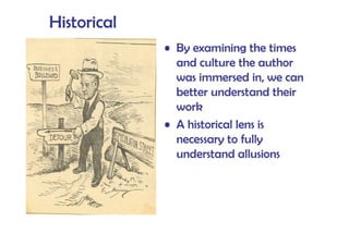 The Historical And Biographical Lenses | PDF