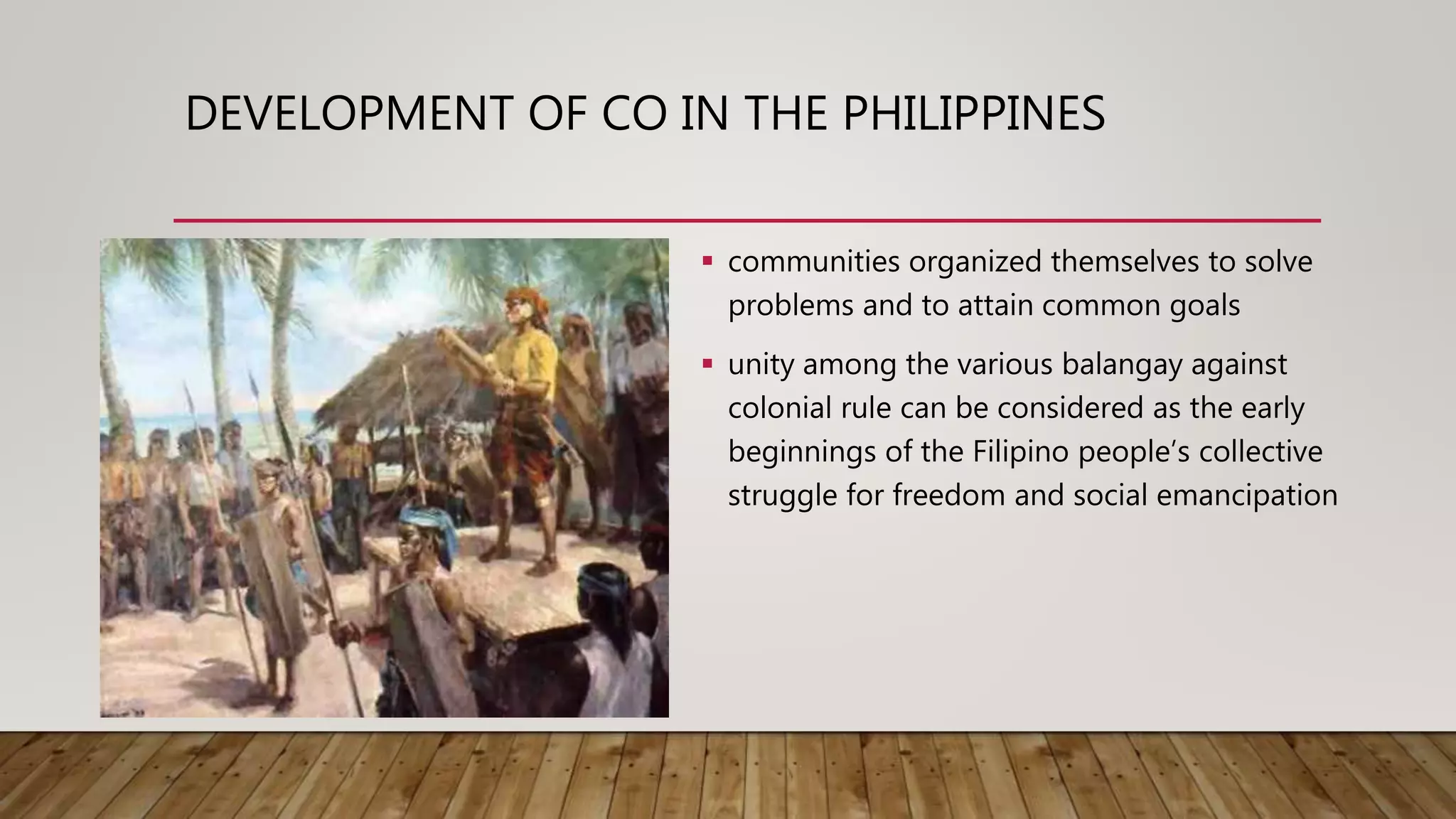 The historical development of community organization | PPTX