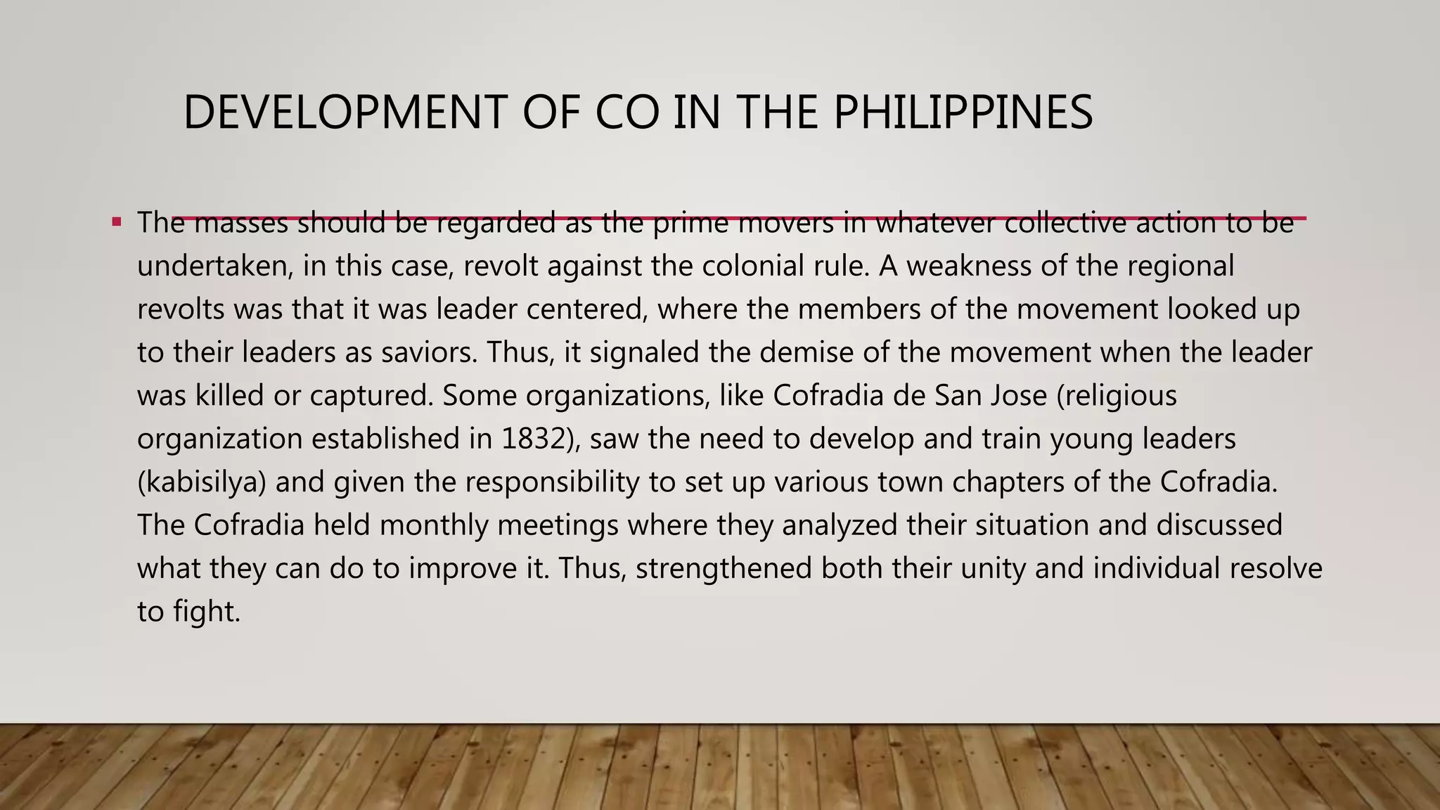 The historical development of community organization | PPTX