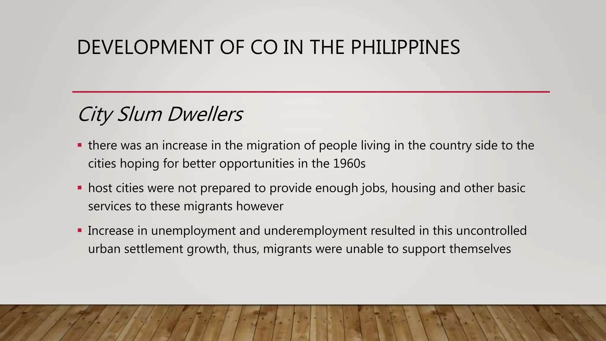 The historical development of community organization | PPTX