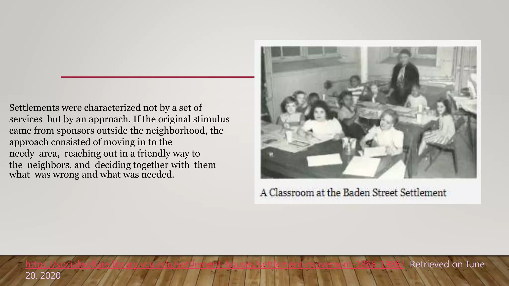 The historical development of community organization | PPTX