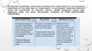 The historical development of education and pedagogy | PPTX