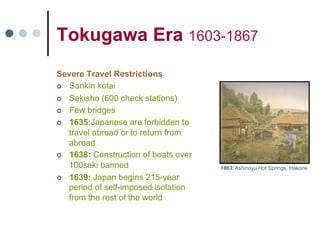 The historical development of japanese tourism | PDF | Asia Travel ...