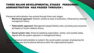 The Historical Development of Personnel Administration and Industrial ...
