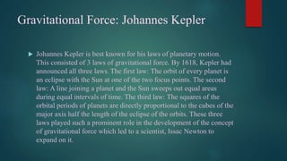 The historical development of the concept of forces | PPTX