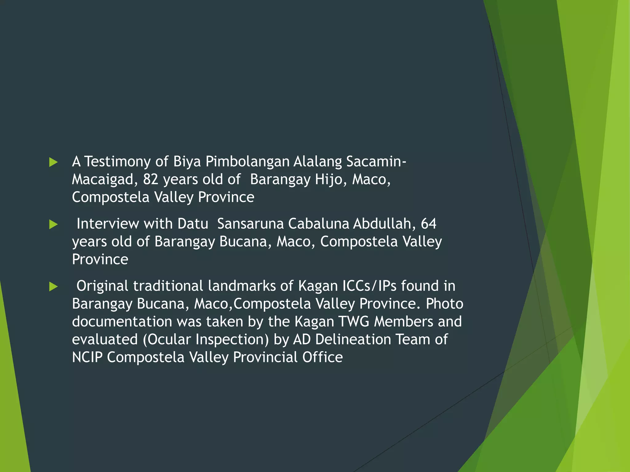 The Historical Landmarks and Sacred places of the ancient people in the ...