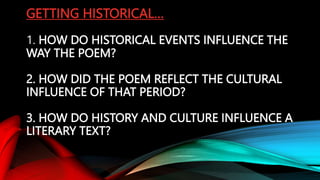 THE HISTORICAL PERSPECTIVE GRADE 10 STUDENTS | PPTX
