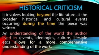 THE HISTORICAL PERSPECTIVE GRADE 10 STUDENTS | PPTX