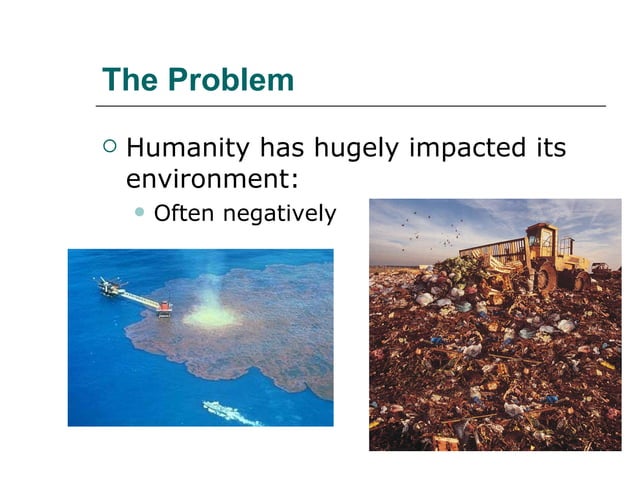 The historical roots of our ecological crisis | PPT | Environment | Science
