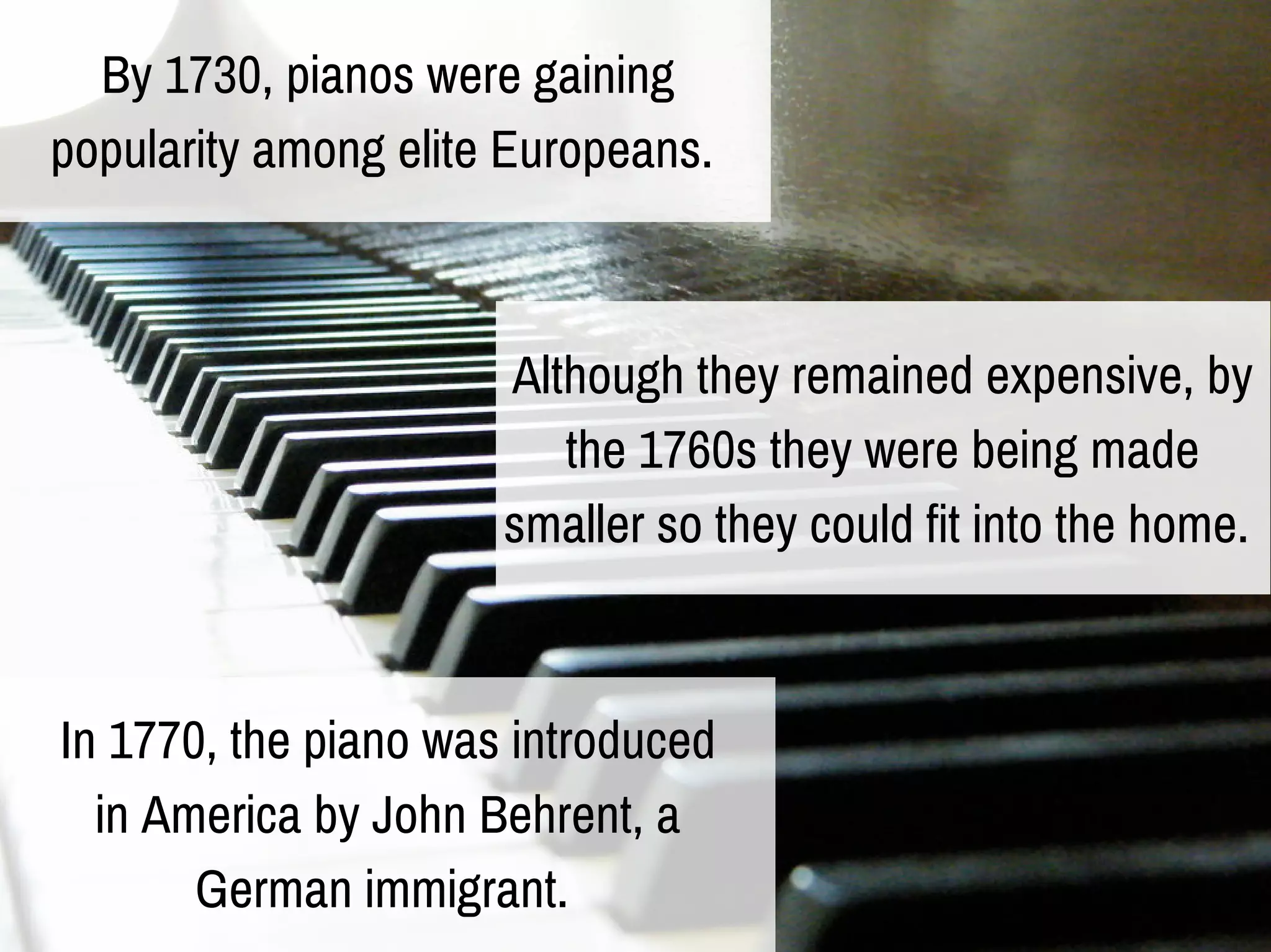 The History of the Piano | PDF